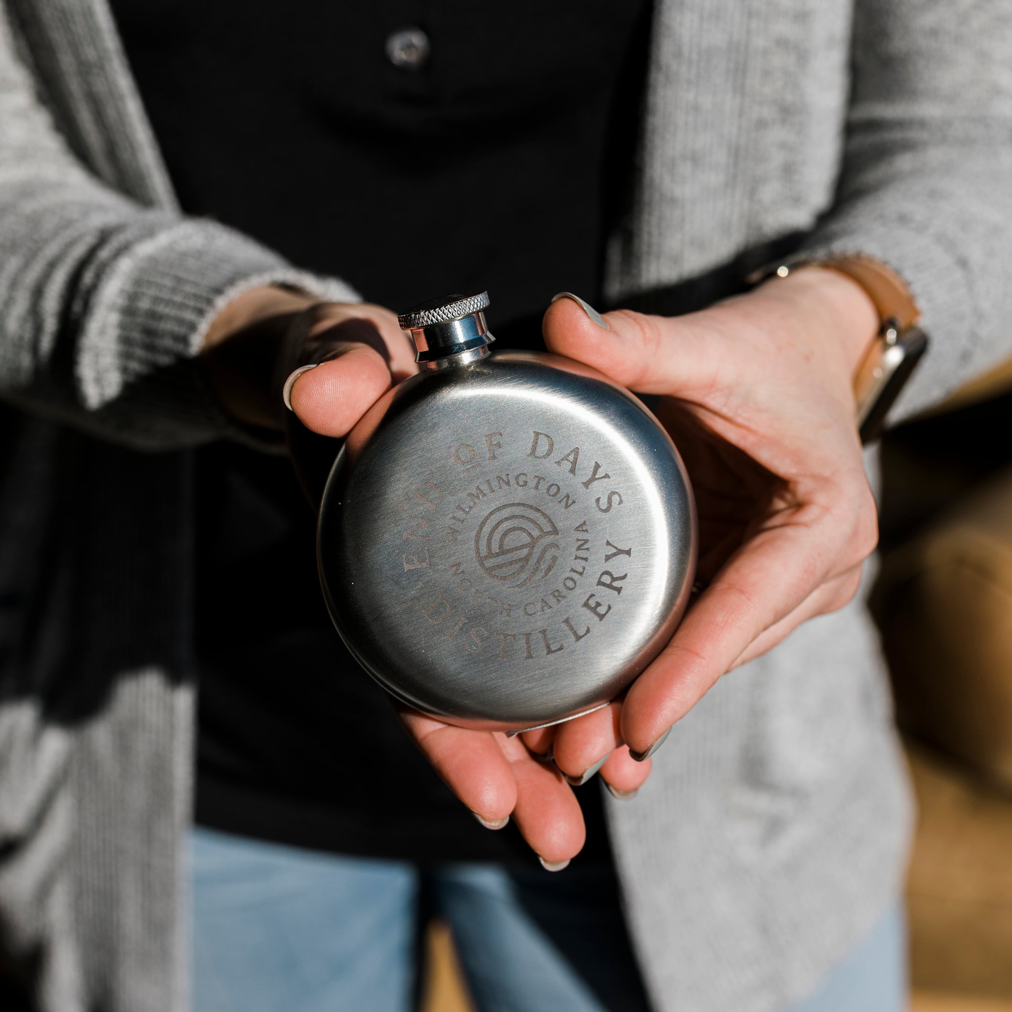 Port Hole Flask, 5oz.